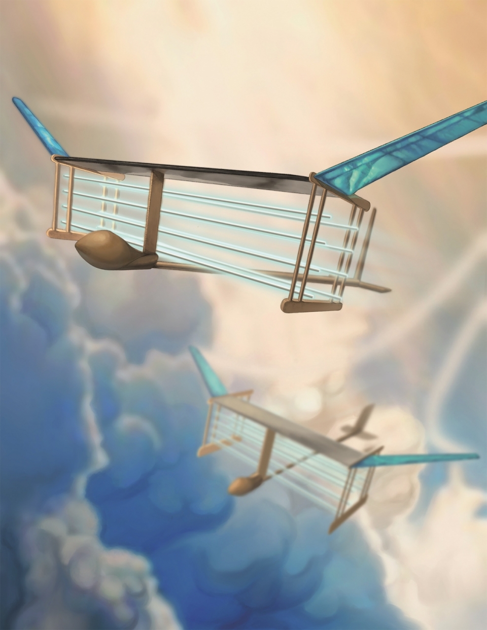 STAR TREK-INSPIRED AEROPLANE POWERED BY 'ICONIC WIND' TAKES FLIGHT