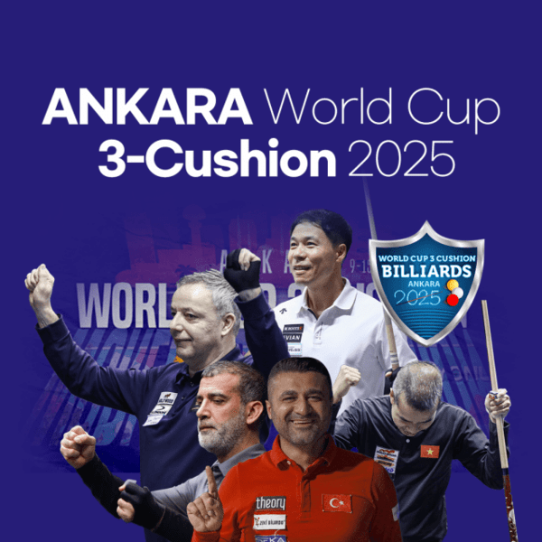SOOP, ‘2025 앙카라 3쿠션 월드컵’ 독점 생중계로 세계 당구팬 공략